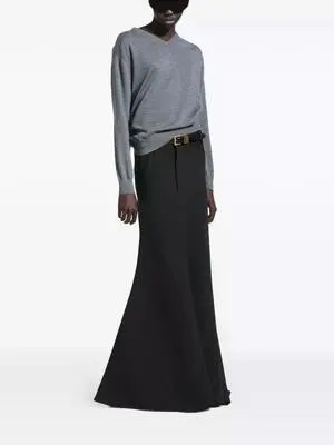 Balenciaga V-neck Long Sleeve Sweater