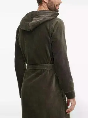 CR7 CRISTIANO RONALDO Hooded Belted Robe