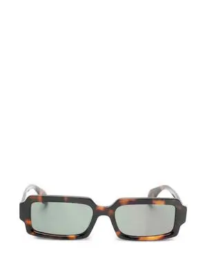 GIGI STUDIOS Rectangle-frame Sunglasses - Brown