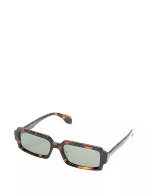 GIGI STUDIOS Rectangle-frame Sunglasses - Brown