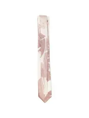 ALYSI Printed Tie - Neutrals