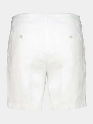 120% Lino Linen Bermuda Shorts