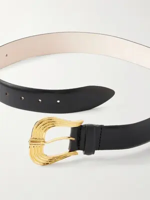 DEHANCHE Cupid Leather Belt - Black