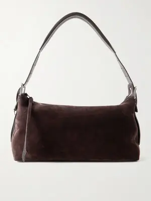 LEMAIRE Belted Baguette Leather Shoulder Bag
