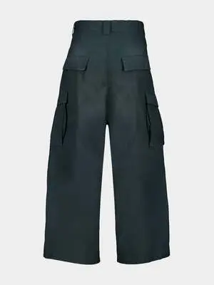 Balenciaga Large Cargo Pants - Green