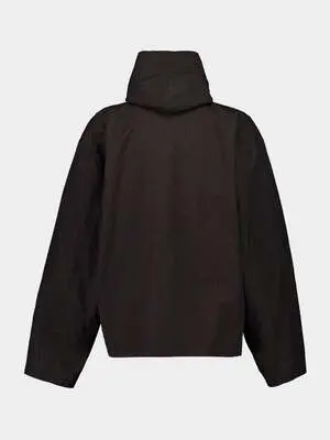 Balenciaga Hooded Zip-up Jacket