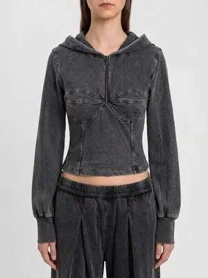 TWINSET Hooded Sweatshirt With Zipper