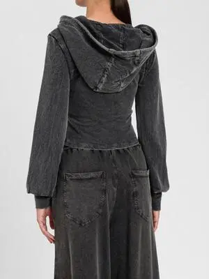 TWINSET Hooded Sweatshirt With Zipper