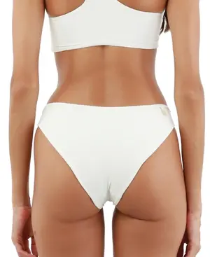 MALAI Neoparamount Bikini Bottom - White