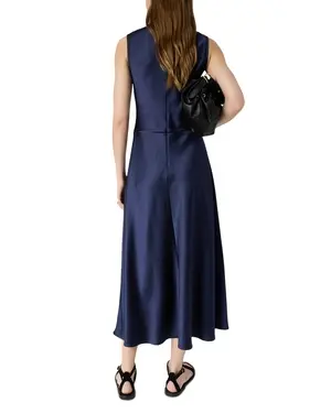 Gerard Darel Sleeveless Ladder Trim Dress