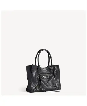 Balenciaga Le City Mini Tote Bag - Black