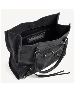 Balenciaga Le City Mini Tote Bag - Black