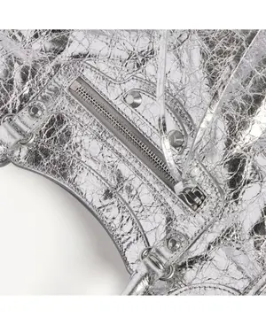 Balenciaga Le City Mini Tote Bag - Silver