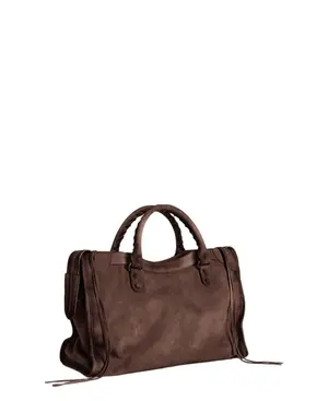 Balenciaga Le City Medium Bag - Light Espresso