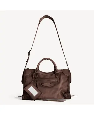 Balenciaga Le City Medium Bag - Light Espresso