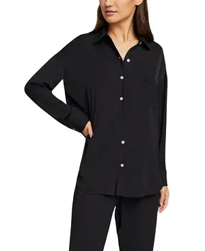 NEGATIVE Supreme Boyfriend-fit Shirt - Black