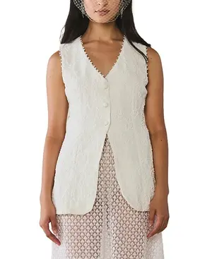 EDDY Alexa Top - Chapel White Floral