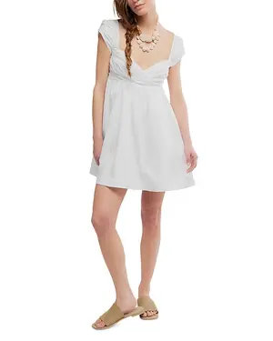 Free People Raven Mini Dress - Ivory