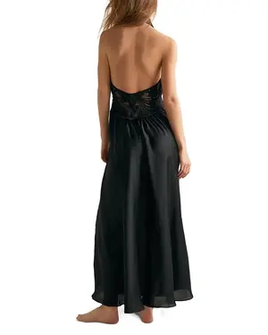 Free People Petal Party Lace-trimmed Midi Dress