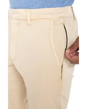 LIVERPOOL Pullon Chino Pants - Oat