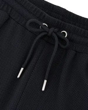 REISS Textured Drawstring Shorts 7 - Navy