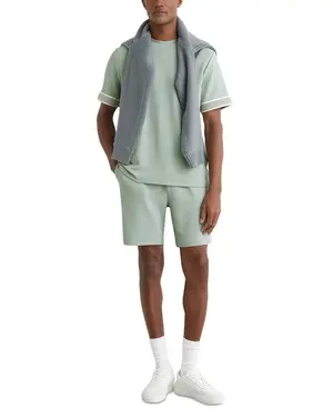 REISS Regular Fit 7" Shorts - Mint Green
