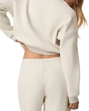 Vuori Restore Mini Crewneck Sweatshirt - Bone Heather