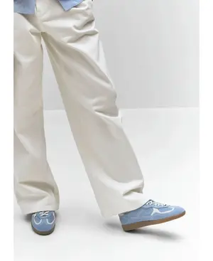 ALOHAS Leather Sneakers - Cornflow Blue