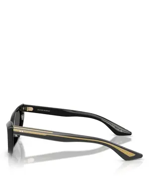Khaite Cat Eye Sunglasses, 53mm - Black