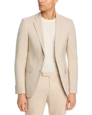BOSS Reymond Extra Slim Fit Suit Jacket - Open Beige