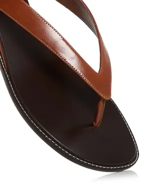 GIUSEPPE ZANOTTI Nour 25 Demi Wedge Thong Sandals