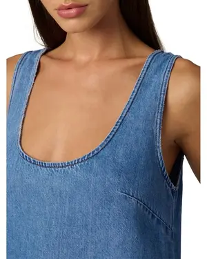Joe's Jeans The Scoop Neck Denim Mini Dress - Notable