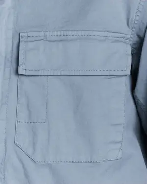 Stone Island Classic Fit Pocket Overshirt - Dark Blue