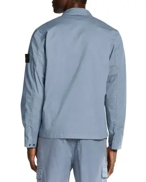 Stone Island Classic Fit Pocket Overshirt - Dark Blue