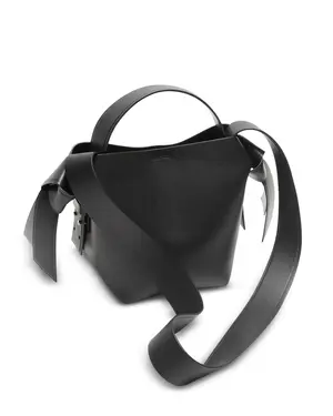 Acne Studios Musubi Mini R Leather Shoulder Bag