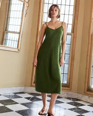 Eileen Fisher Lantern Cami Dress