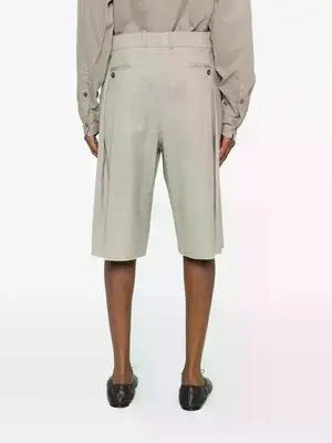 SONIA CARRASCO Pleated Tailored Shorts