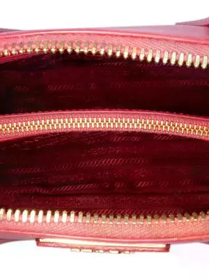 Prada Saffiano Lux Promenade Satchel - Pink