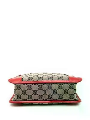 Gucci Gg Canvas Handbag - Red