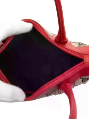 Gucci Gg Canvas Handbag - Red