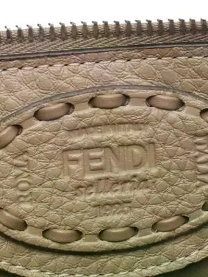 Fendi Mini Leather Selleria The Way Satchel - Neutrals