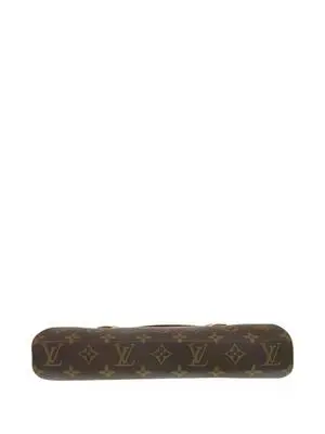 LOUIS VUITTON 2002 Monogram Sonatine Handbag - Brown
