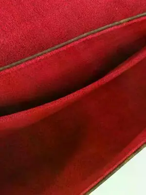 LOUIS VUITTON 2002 Monogram Sonatine Handbag - Brown