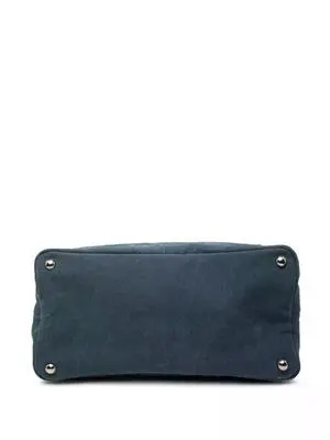 Prada 2013-2026 Denim Tote Bag - Blue