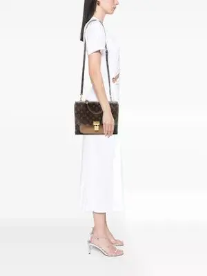 LOUIS VUITTON 2018 Monogram Marignan Satchel - Brown