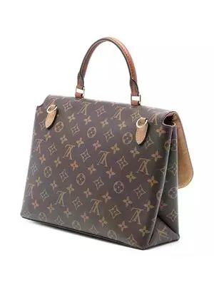 LOUIS VUITTON 2018 Monogram Marignan Satchel - Brown
