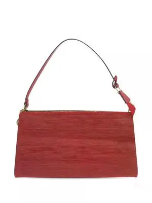 LOUIS VUITTON 2001 Epi Pochette Accessoires - Red