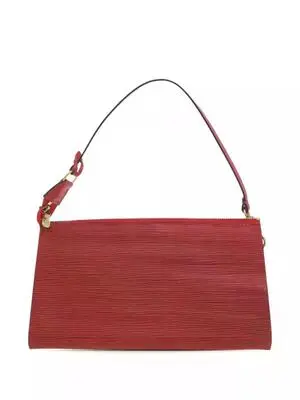 LOUIS VUITTON 2001 Epi Pochette Accessoires - Red