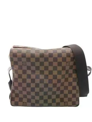 LOUIS VUITTON 2004 Damier Ebene Naviglio Crossbody Bag