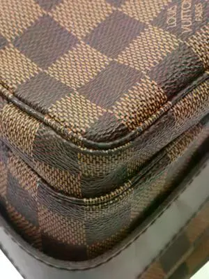 LOUIS VUITTON 2004 Damier Ebene Naviglio Crossbody Bag